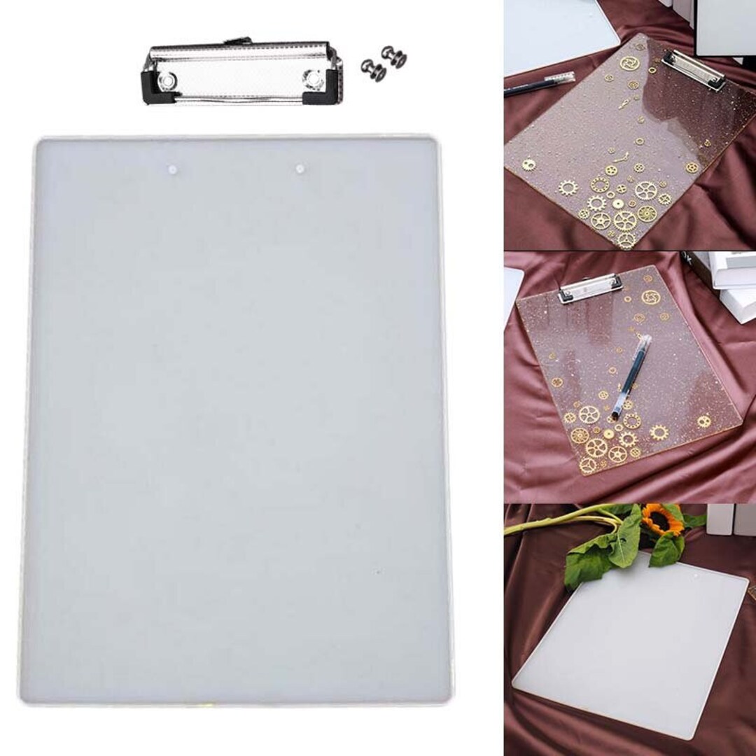 Clipboard Resin Mold Unique Mold - Etsy