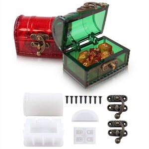 Treasure Chest Resin Mold Kit - Etsy