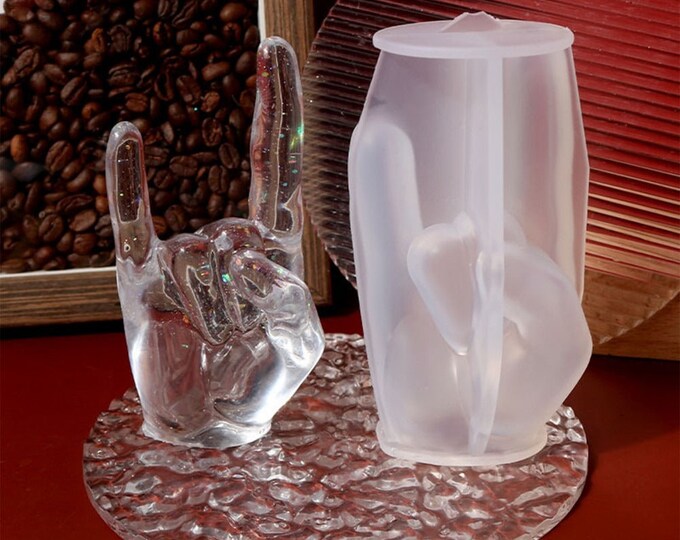Rock On! Silicone Hand Gesture Resin Mold - Etsy