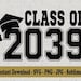 Class of 2034 2035 2036 2037 2038 2039 2040 2041 2042 2043 2044 Svg ...