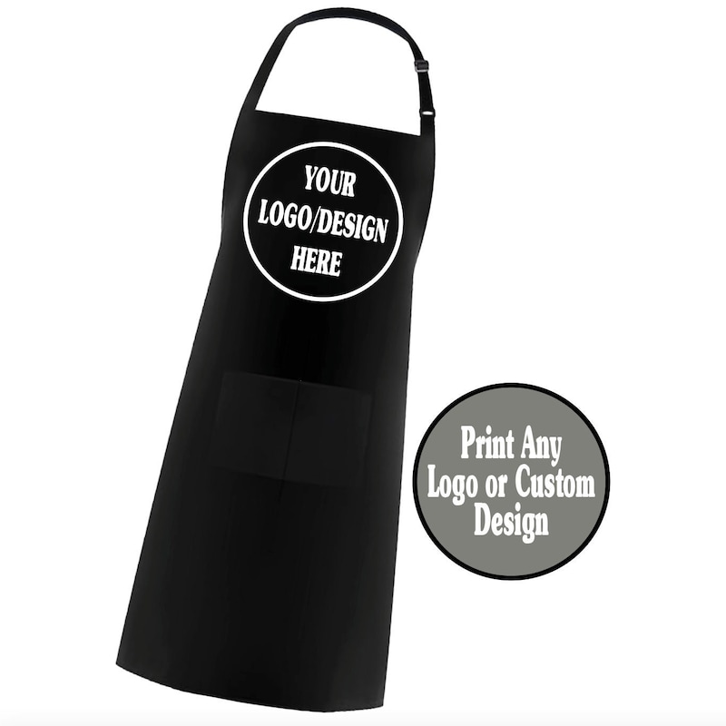 Custom Logo Apron - Etsy