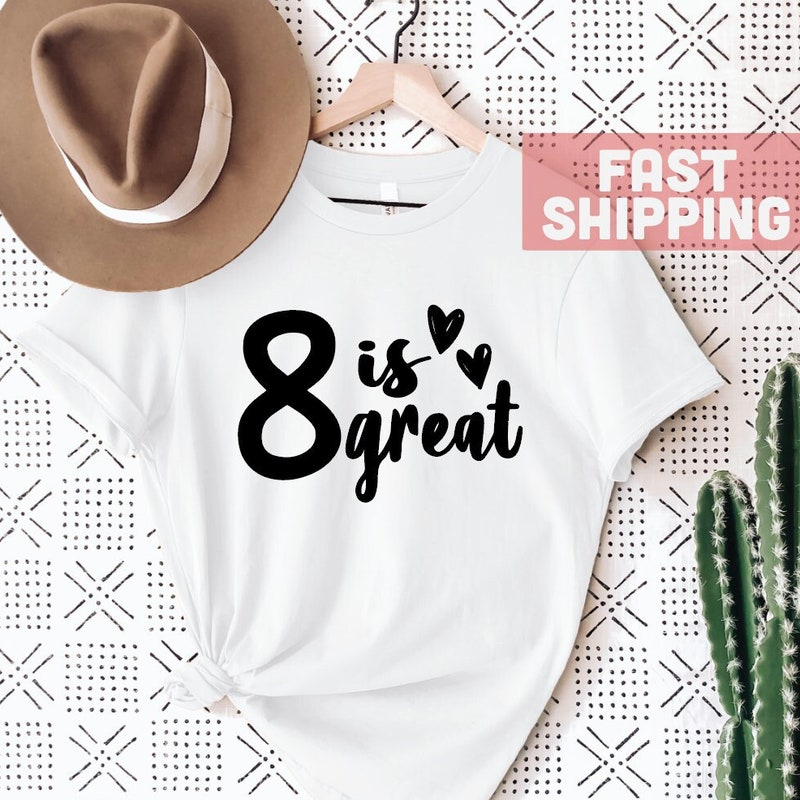 It is Great to Be 8 - Etsy