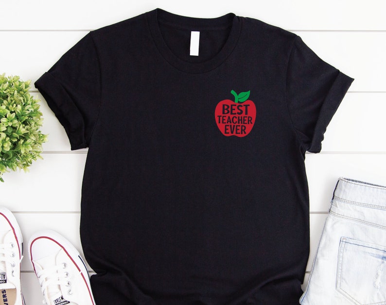 Best Teacher Ever Apple SVG Design File Printable Png Cut - Etsy