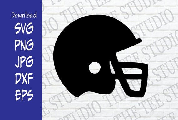 Football Helmet Image Instant Download SVG PNG EPS Dxf - Etsy