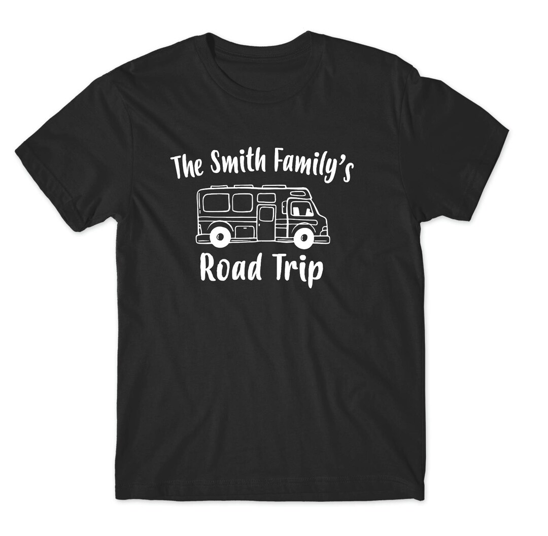 RV Custom Family Road Trip Shirt Family Vacation Shirts Road Trip ...