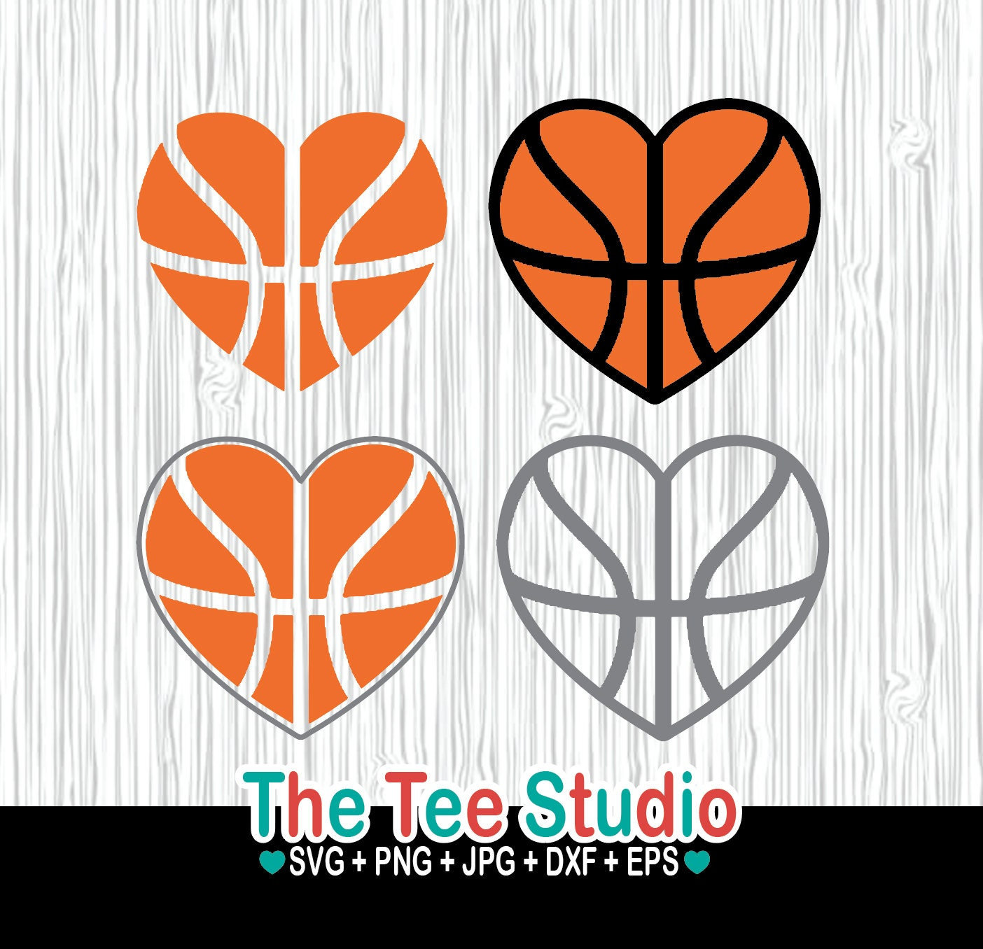 Basketball Heart Symbol