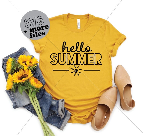 Summer Cut Files Cricut Cut Files Silhouette Files Summer | Etsy