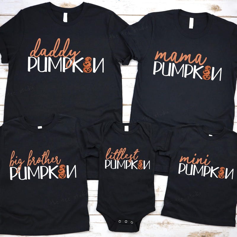Pumpkin Family Shirts - Etsy