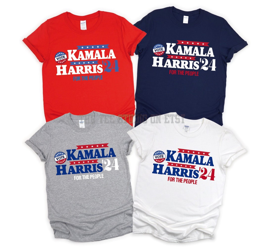 Kamala '24 Harris 2024 Shirt, Women Lady Madam President Tee, Kamala ...