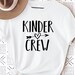 Kinder Crew Arrow Heart Design File - Kindergarten - Printable Png Cut ...