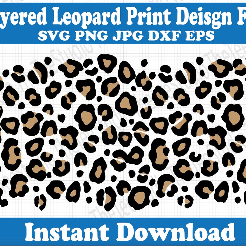 Leopard Svg - Etsy
