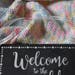 Hand Lettered Baby Stats Chalkboard: Polka Dot Birth Announcement - Etsy