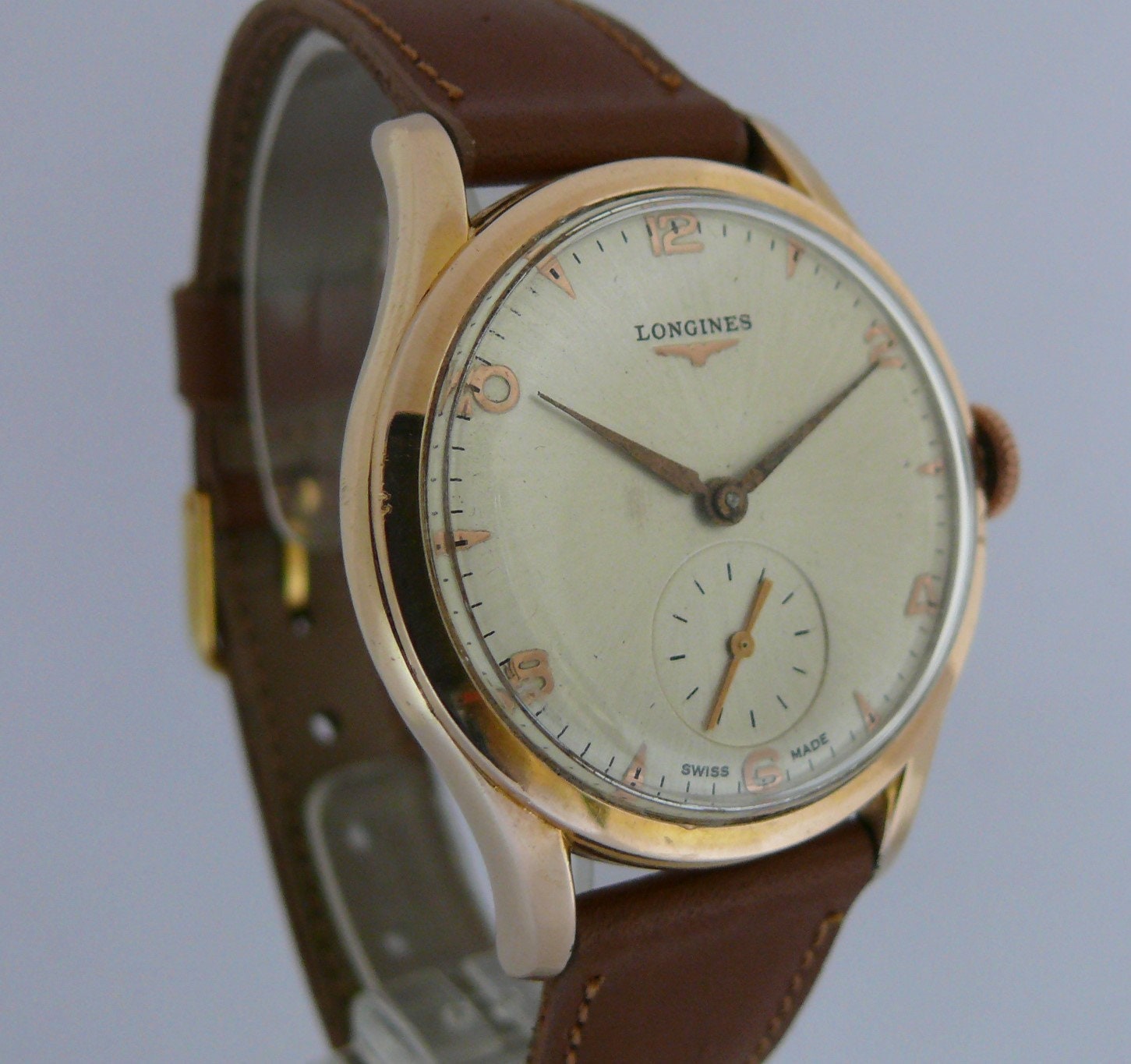 Vintage Longines Men Wristwatch Collector Watch Good Working Condition ...