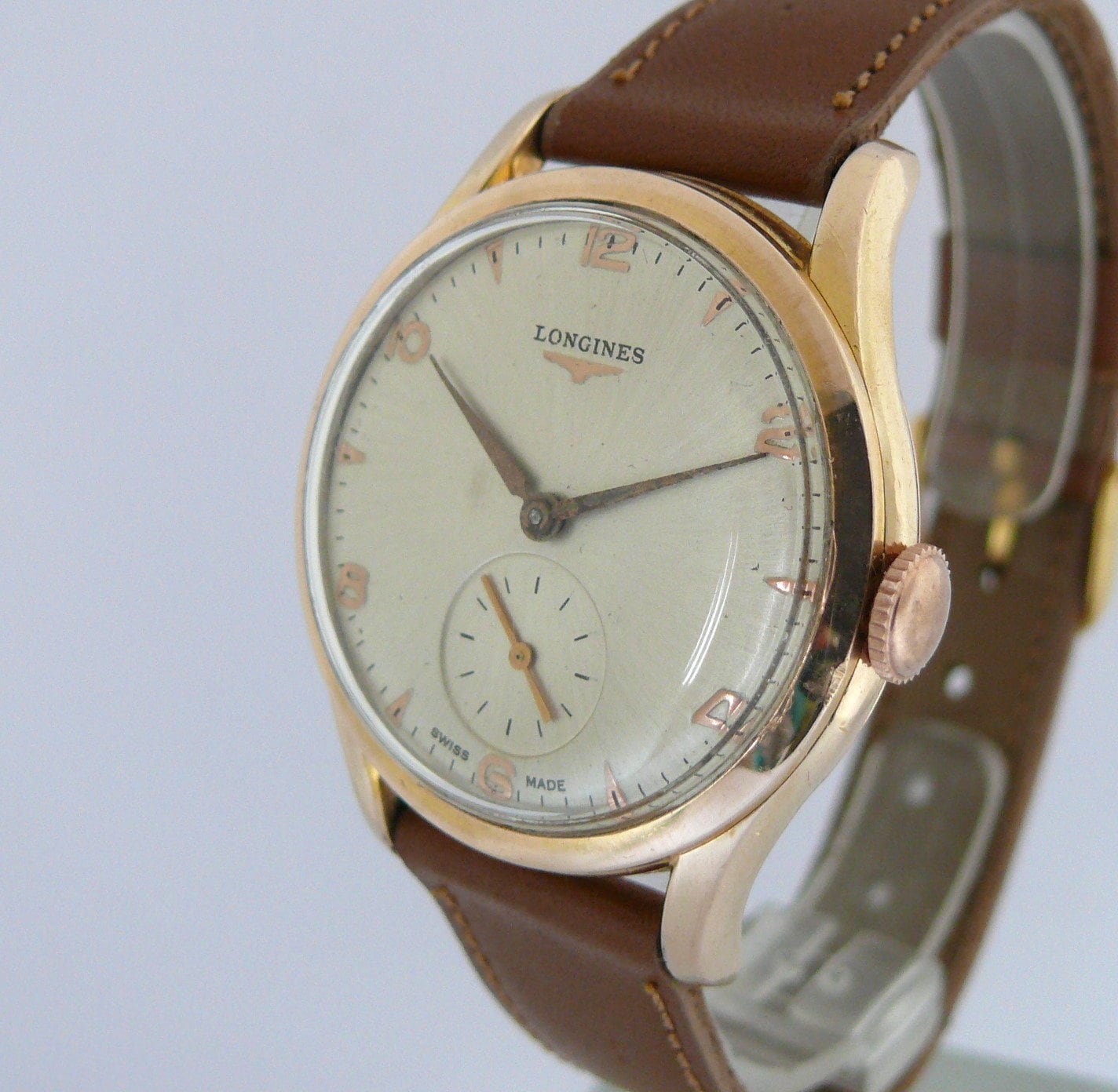 Vintage Longines Men Wristwatch Collector Watch Good Working Condition ...