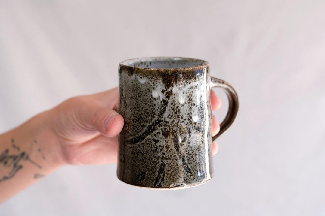Earthy Mug - Handmade, Stoneware - Etsy