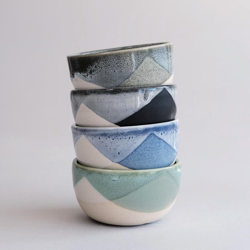 Ceramic Ice Cream Bowls - Etsy