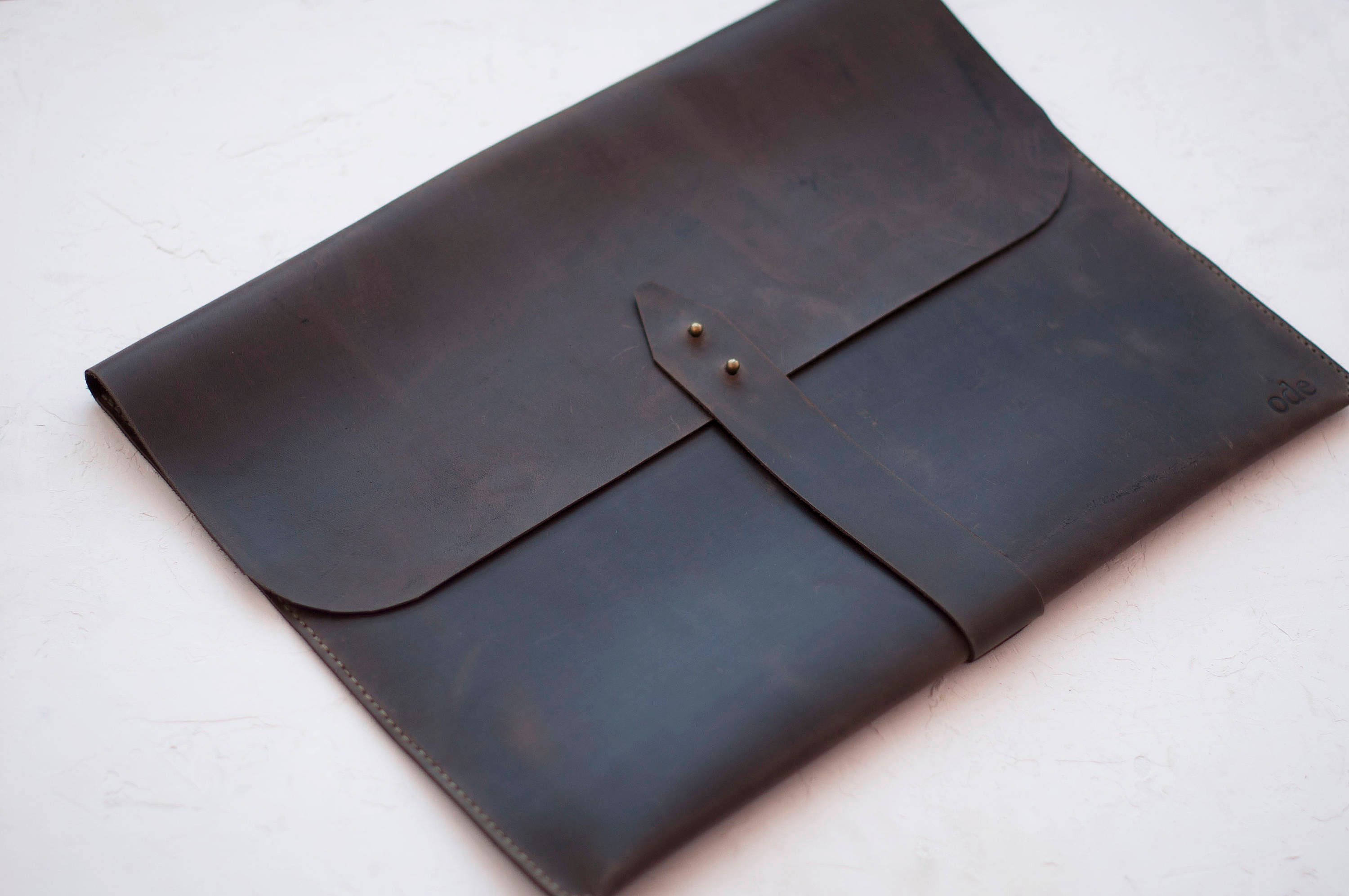 Handmade Leather Folder A3 Leather Document Holder Folder - Etsy