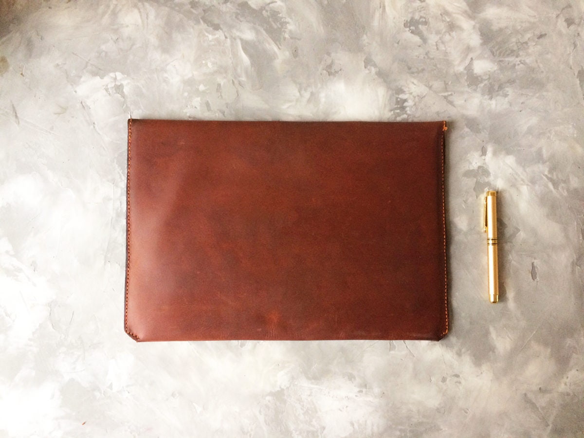 Handmade Leather Folder Leather Document Holder Folder Case | Etsy