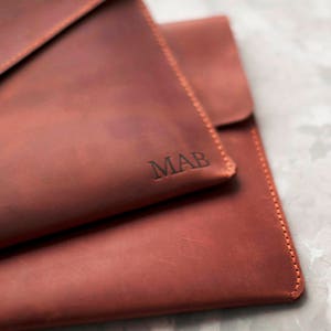 Handmade Leather Folder Leather Document Holder Folder Case | Etsy