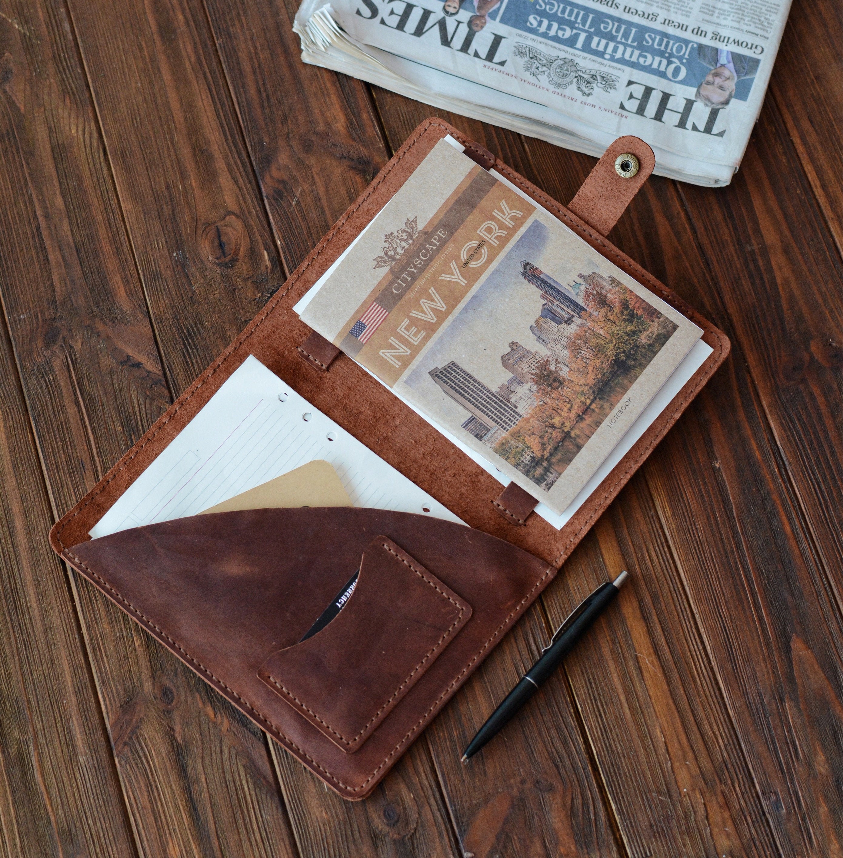 Personalized Leather Cover A5 Notebook Covers Leather - Etsy