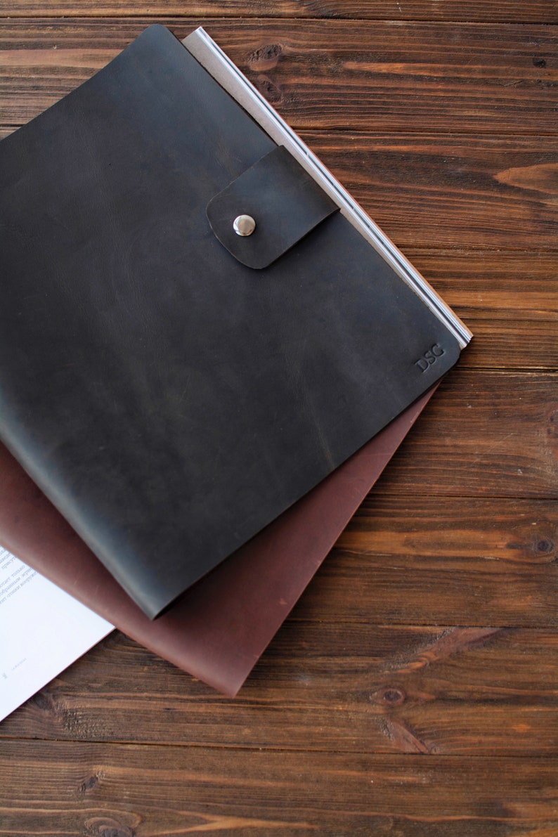 Leather Binder 4-ringleather Binder Leather Binder Cover - Etsy