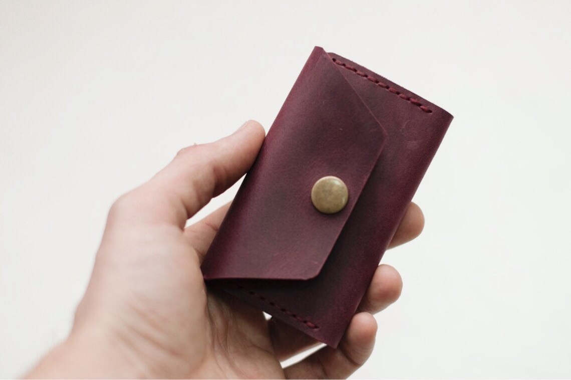 Leather Key Holder Leather Key Case Leather Key Pouch Key Case - Etsy