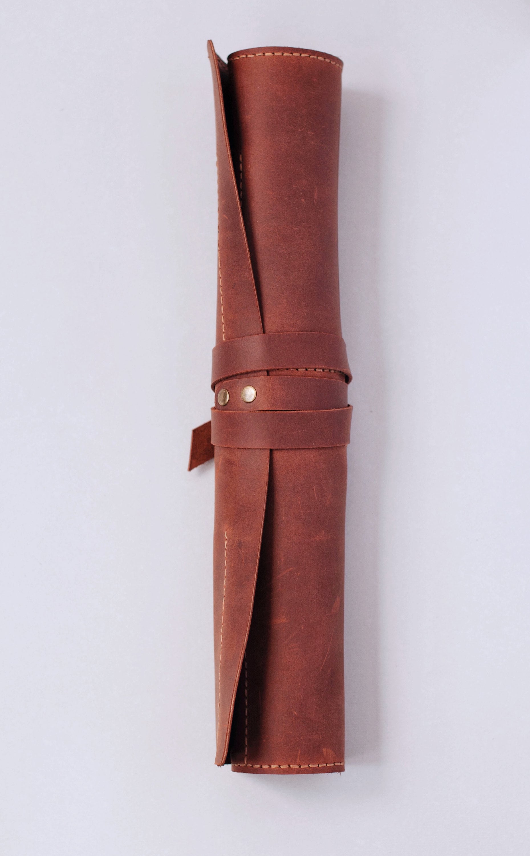 Leather Roll Artist Roll Leather Pencil Roll Leather Pencil - Etsy