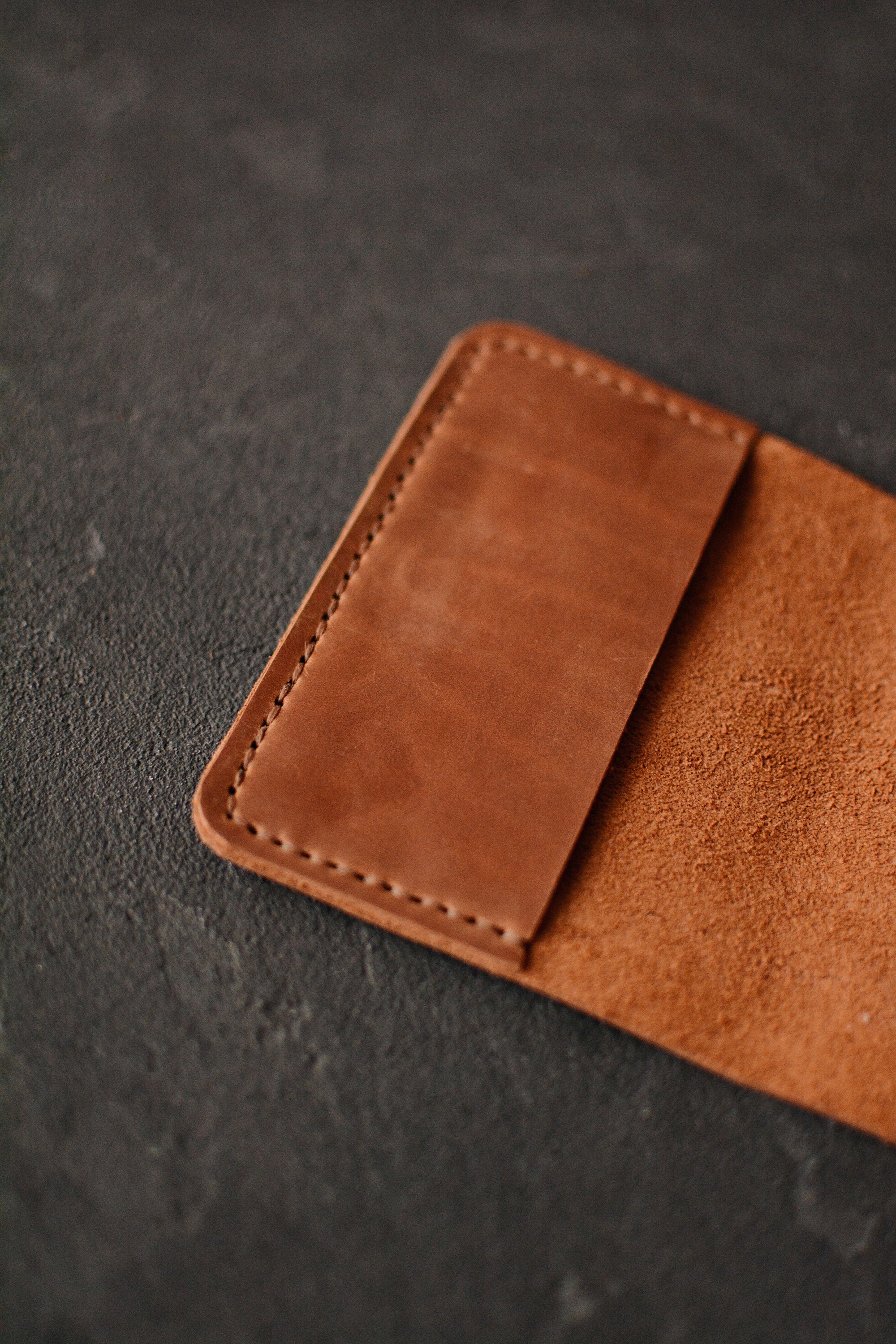 Small Leather Cover for A7 or A6 Size Notebook With Pen - Etsy