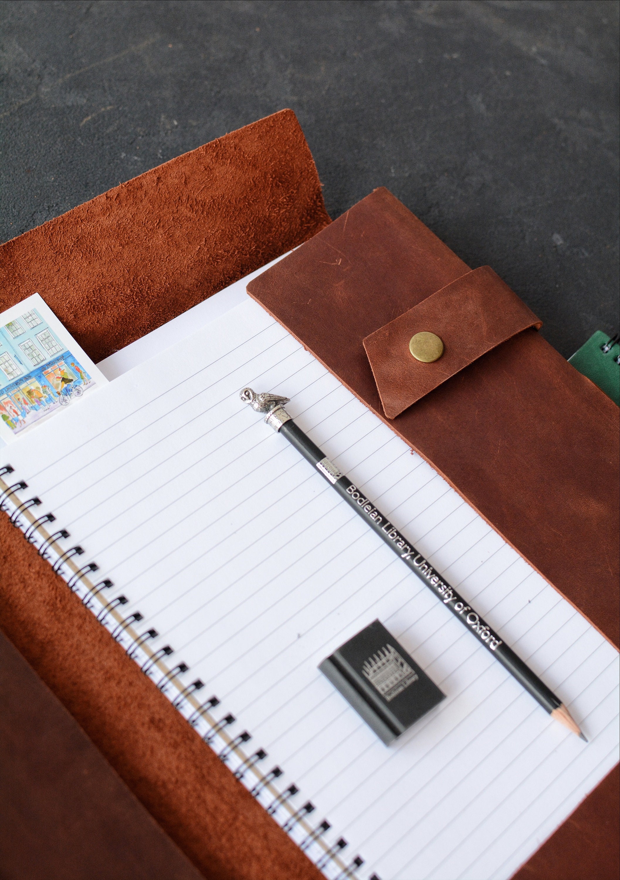 Personalized Leather Folder, Leather Document Holder, Folder Case ...