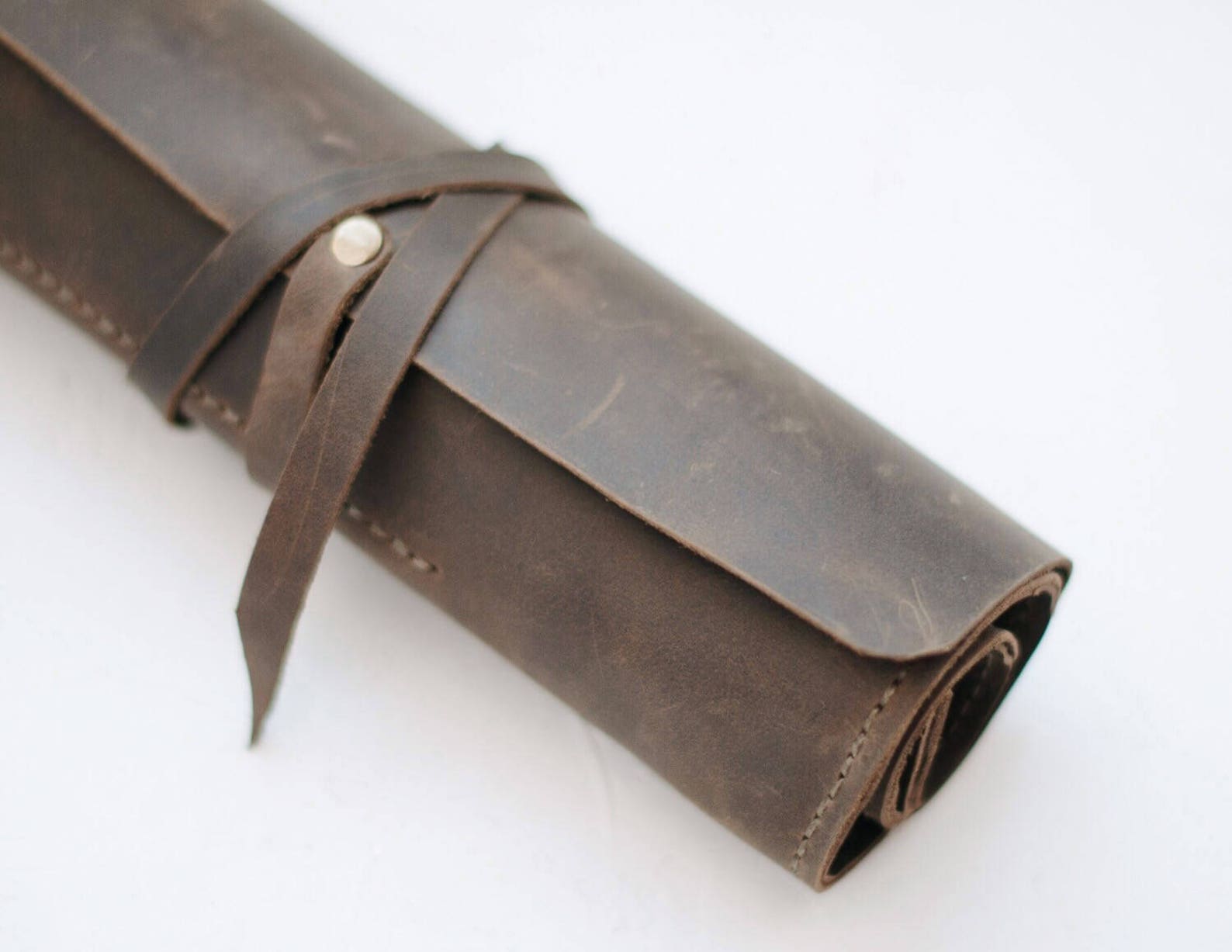 Leather Roll Artist Roll Leather Pencil Roll Leather Pencil | Etsy