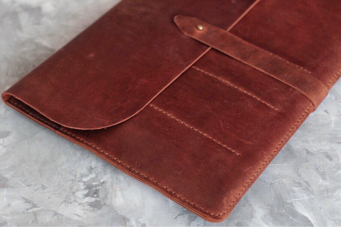 Handmade Leather Folder Leather Document Holder Folder Case - Etsy
