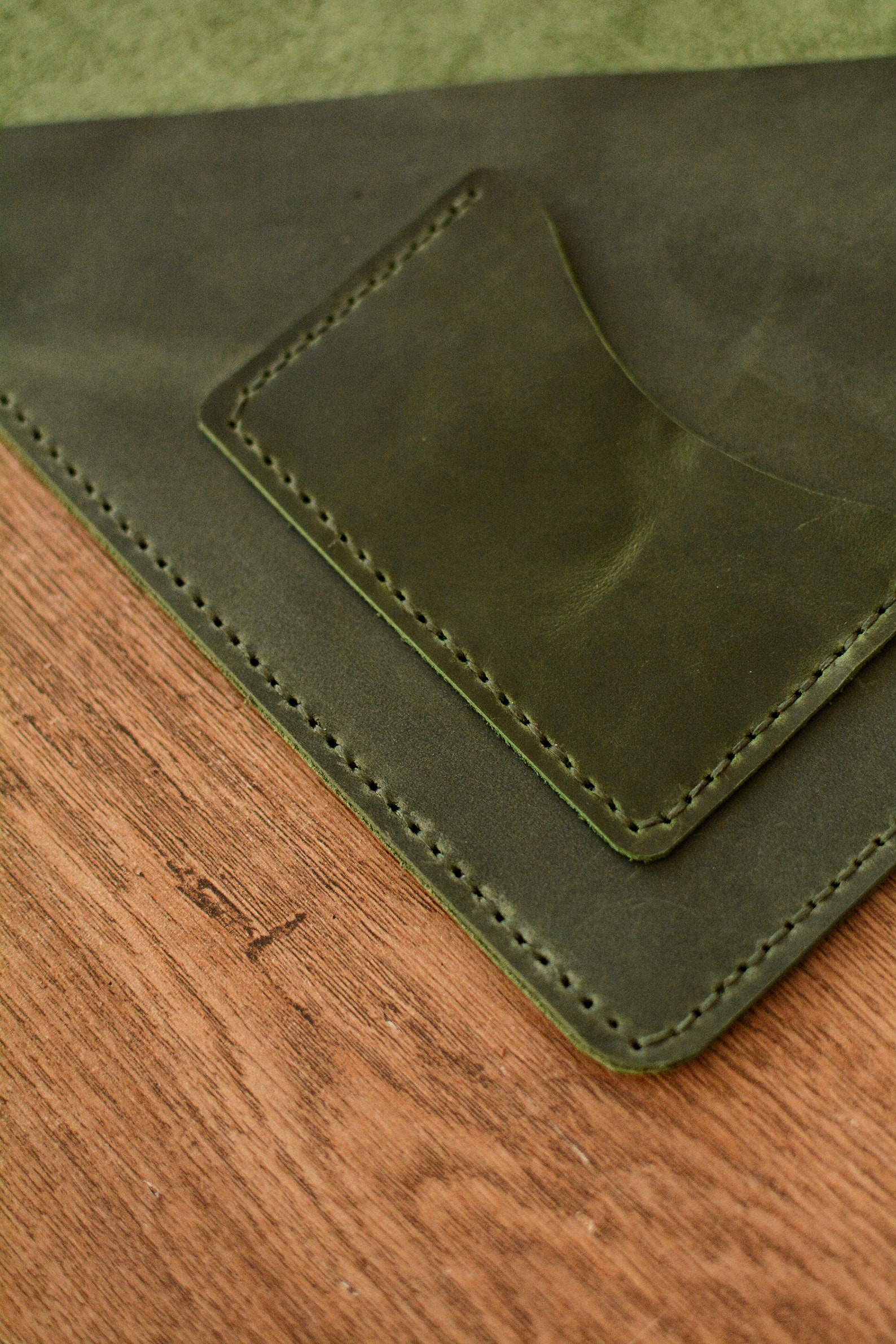 Left Handed Portfolio Personalized Leather Left Handed Notepad Folder ...