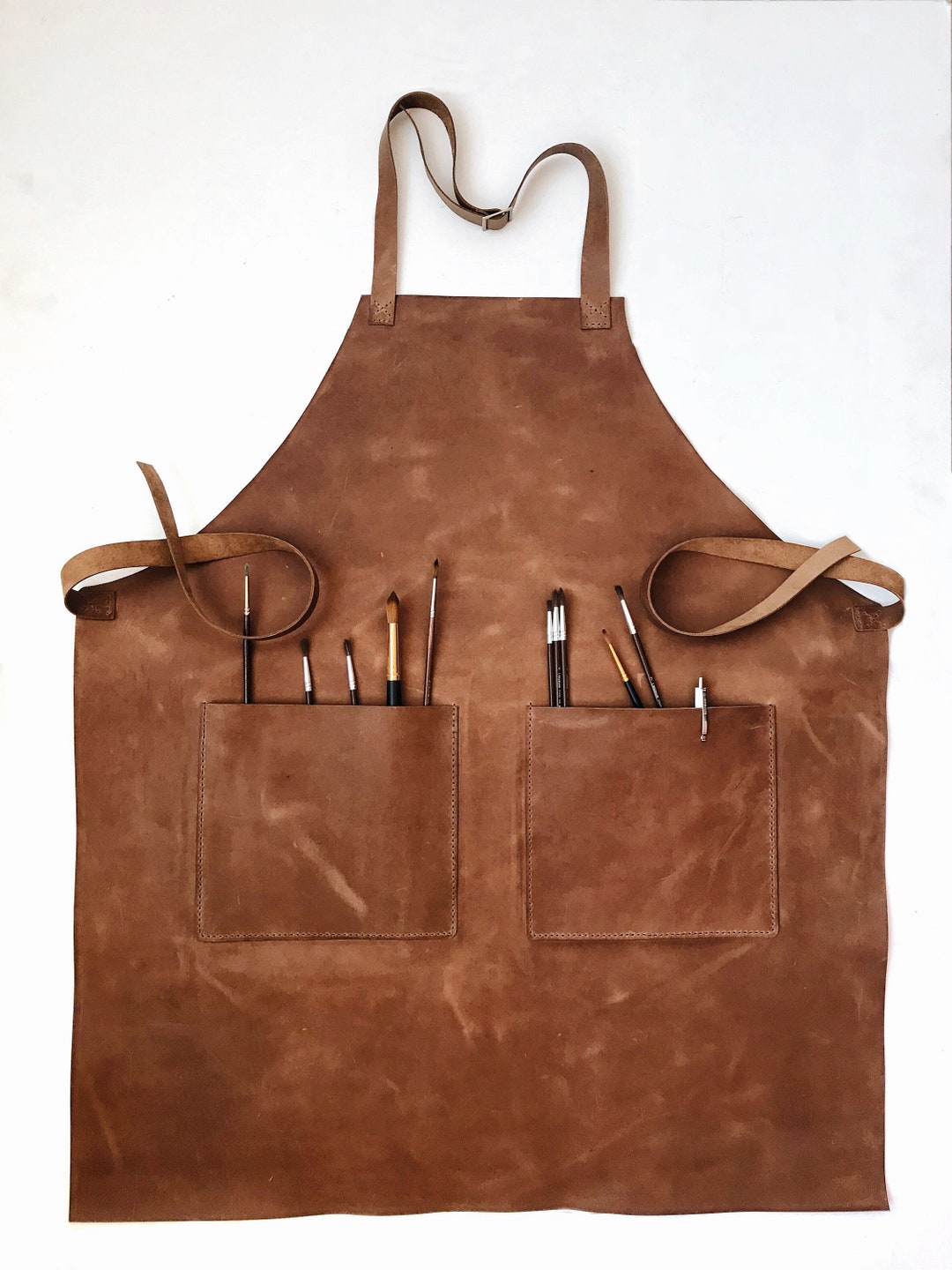 Dense Craft Apron Leather Apron Apron for Men Personalized Apron Craft ...
