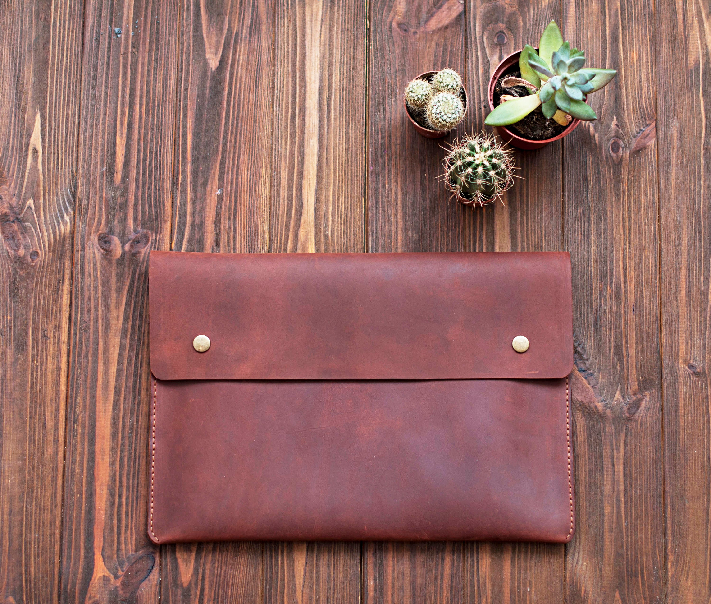Handmade Leather Folder Leather Document Holder Folder Case - Etsy