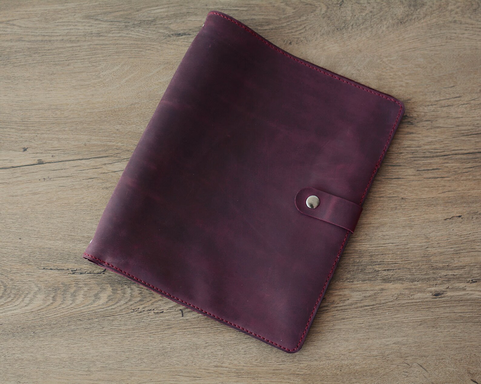 Leather Binder 4-ringleather Binder Leather Binder Cover - Etsy
