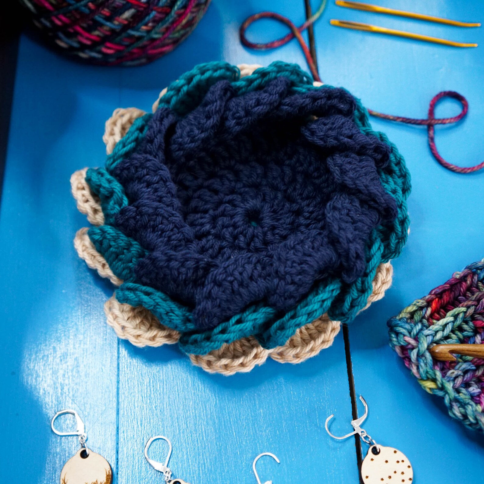 Reverse Shell Coaster Crochet Pattern || Crochet Coaster Pattern ...