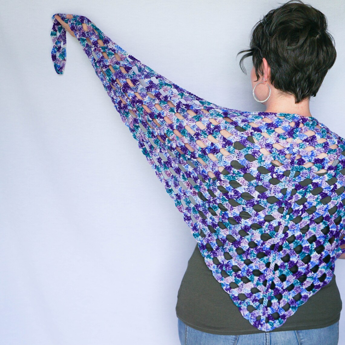 Grand Arches Shawl Crochet Shawl Pattern Crochet Pattern | Etsy
