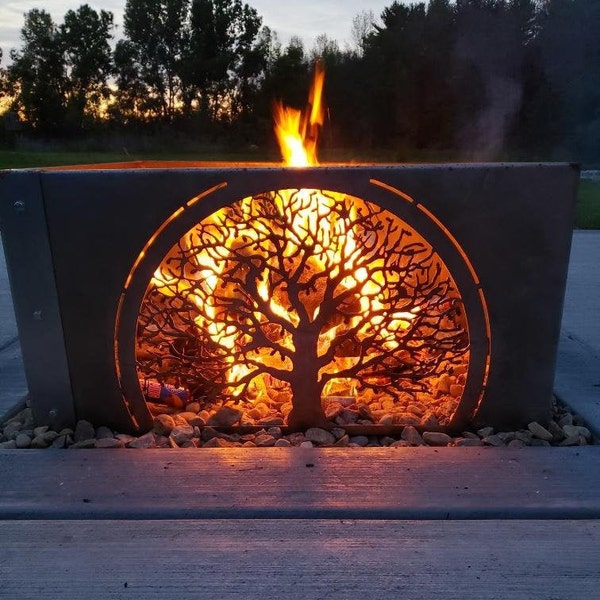 Tree of Life Fire Pit - Etsy