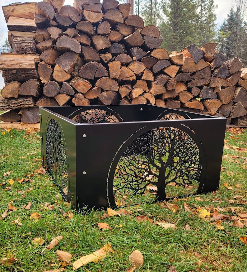 Mighty Oak Tree Fire Pit - Etsy