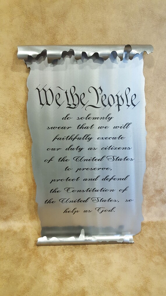 We The People Scroll