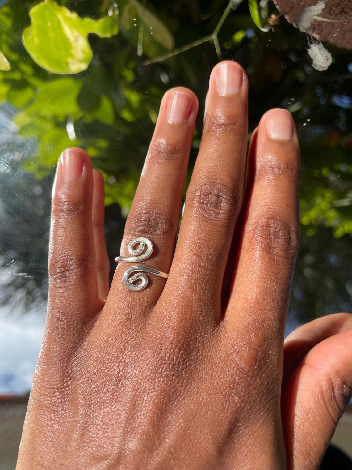 Spirals of Life - Ring, Statement Ring, Silver, Gold, Copper, Wire ...