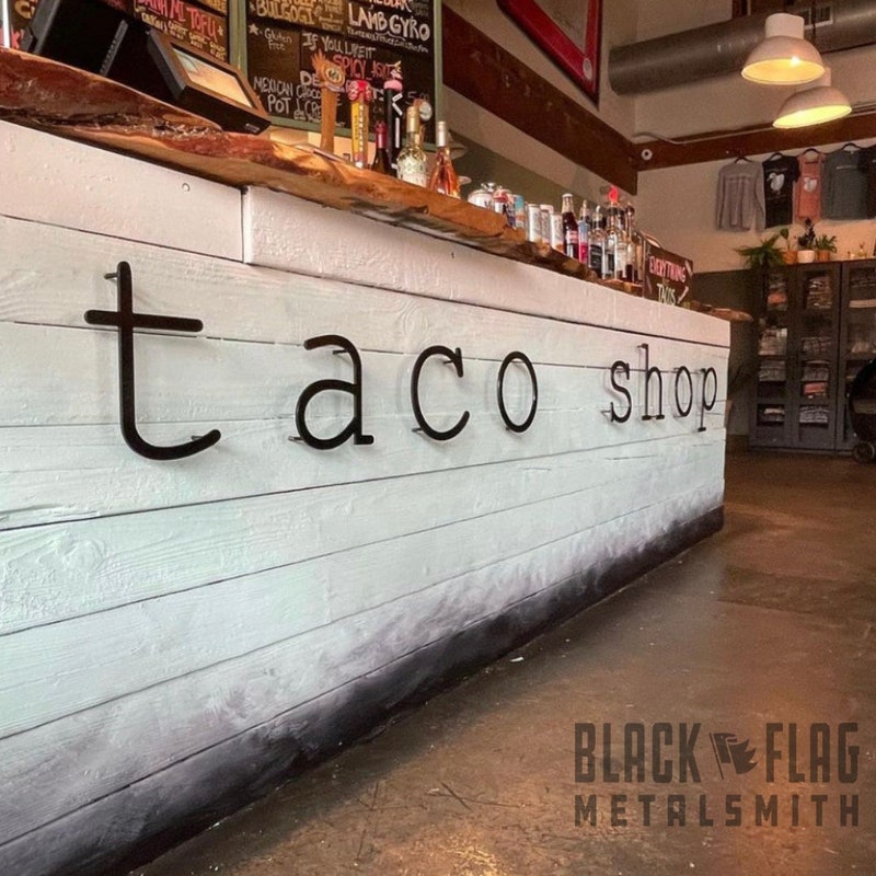 Metal Sign Letters - Etsy