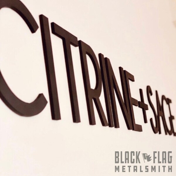 Black Signage Letters - Etsy