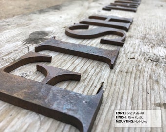Metal Letters - Etsy