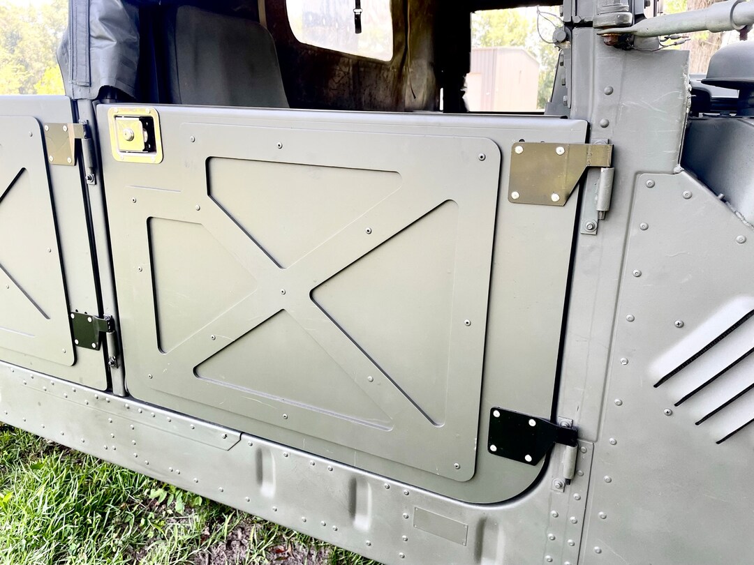 New Humvee Hard Half Doors 4 Doors 1/4 Aluminum USA Made - Etsy