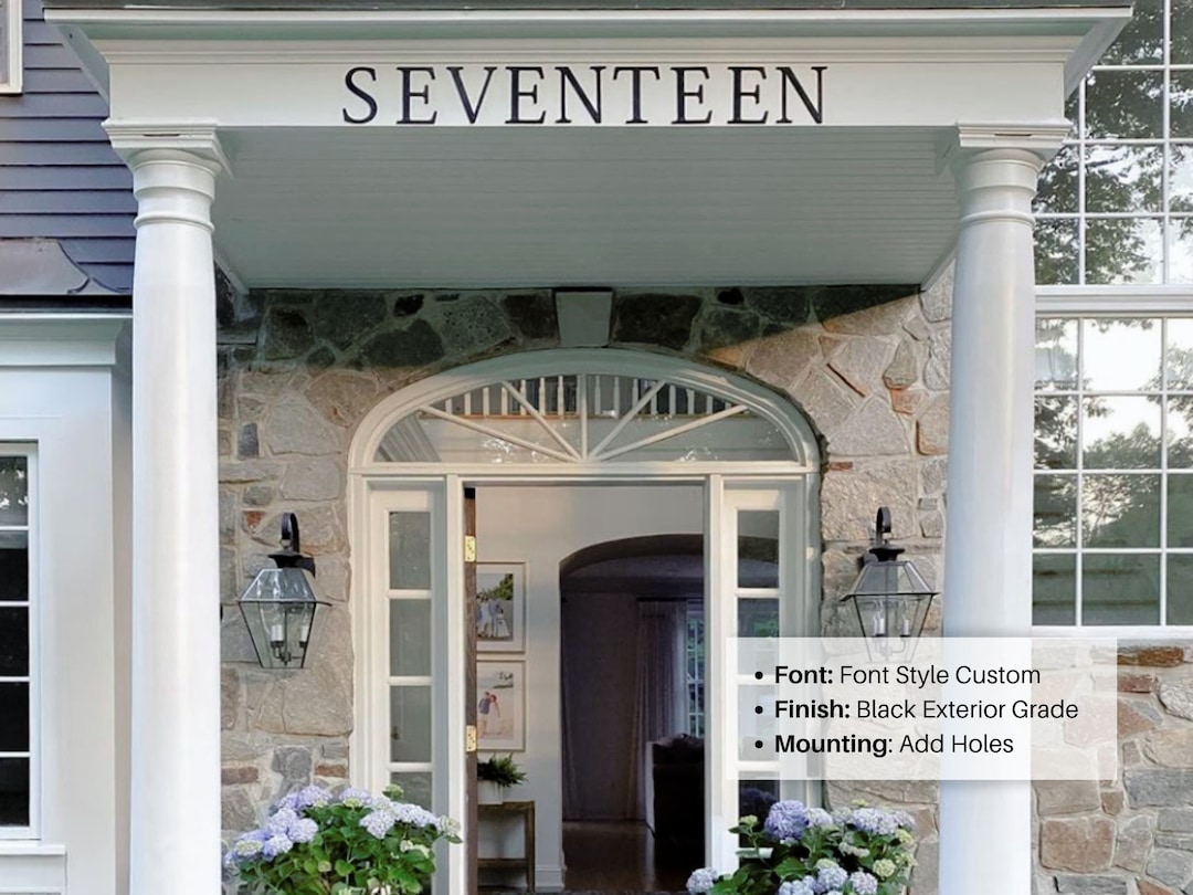 Custom Steel Letters 3, 4, 5 Tall Custom Font Exterior Grade Custom ...