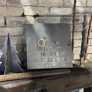 Steel Christmas Trees | Classic Metal Christmas Trees | Mantle Decor ...