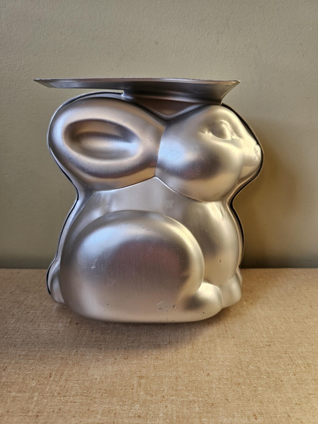 Vintage Aluminum Rabbit Cake Pan, Specialty Baking Pan, Family ...