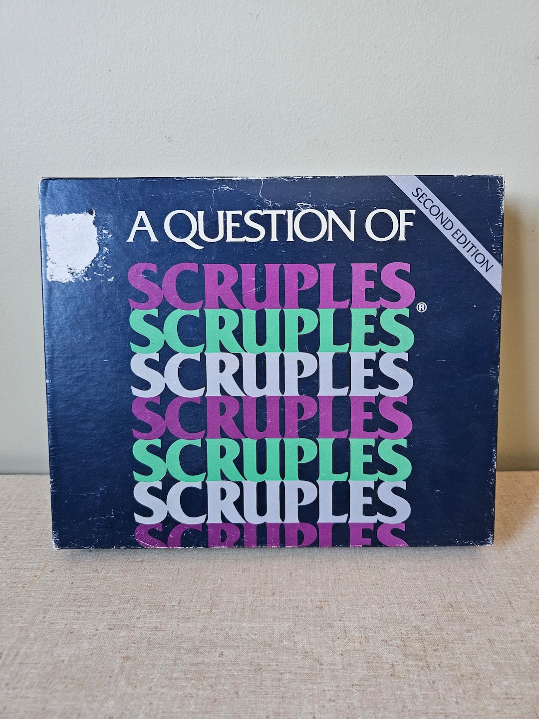 Vintage A Question of Scruples Game, Second Edition, Moral Dilemmas ...