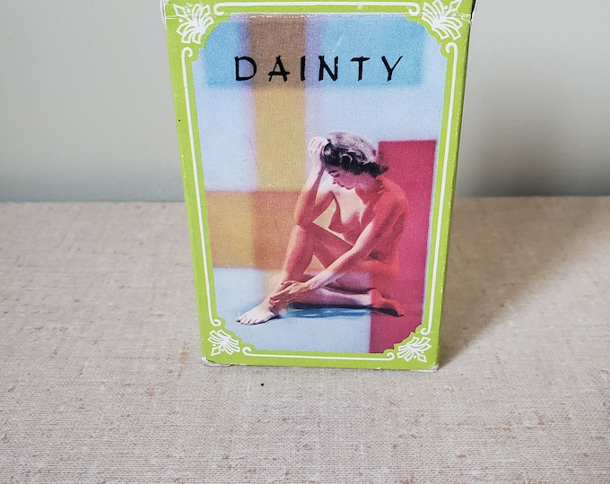 Vintage Nude Playing Cards, Dainty, 54 Girls Color Pictures, Complete ...